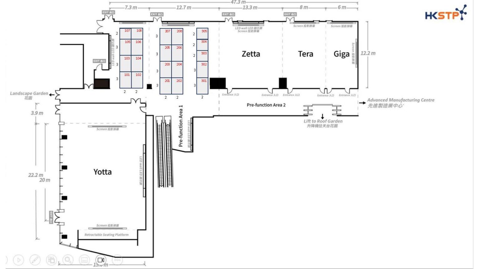 Exhibition Floor Plan | APTOS-APOIS 2024
